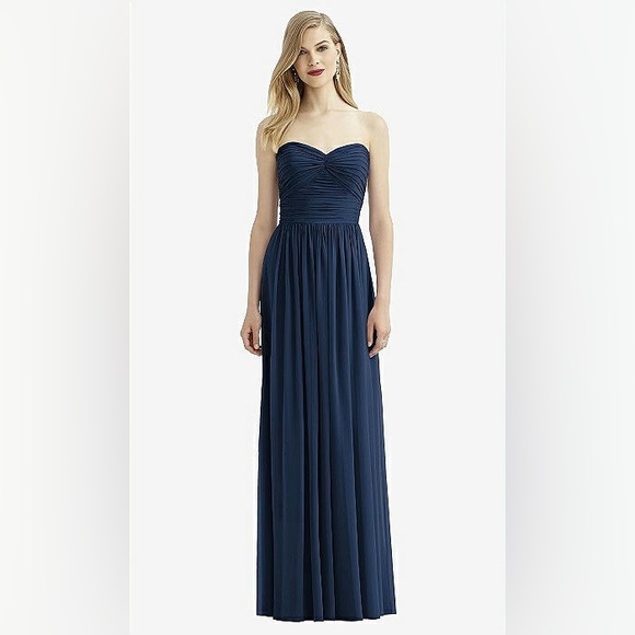 After Six | Dresses | After Six Bridesmaid Dress 6736 Midnight Navy ...